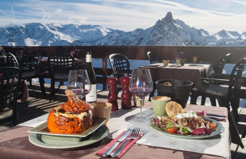 European mountain restaurants for a good ski lunch | Traveltripblog.com